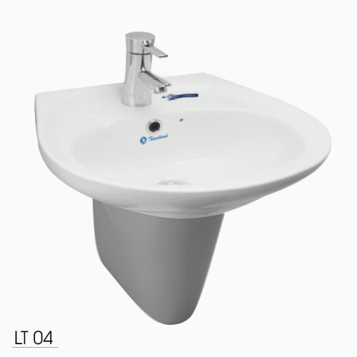 Lavabo treo tường Thiên Thanh LT04 - Thiết bị vệ sinh Cần Thơ